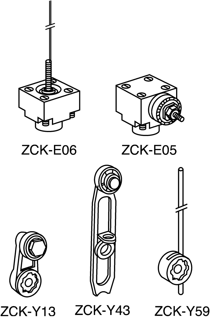 ZCKY43 Telemecanique Sensors | Palanca Telemecanique Sensors serie ...