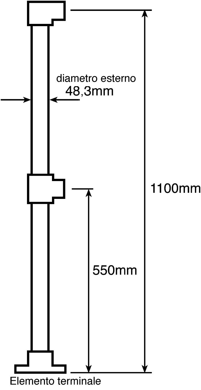 RS PRO | RS PRO Silver Malleable Iron Round Tube 1100 mm Length, Dia ...