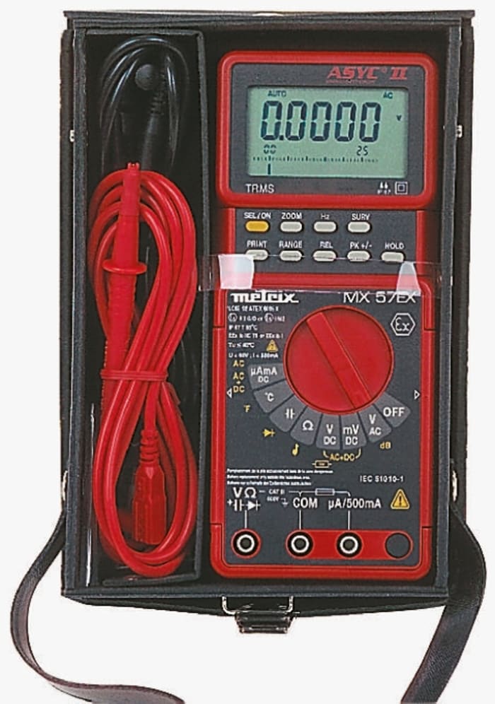 MX0057CX Metrix | Metrix MX 57EX Handheld Digital Multimeter, True RMS ...