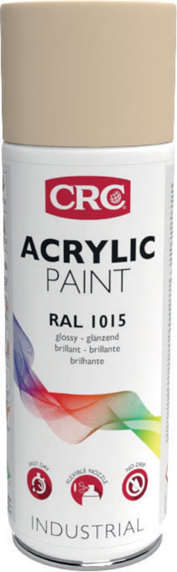 31073 CRC | CRC 400ml RAL 1015 Beige Gloss Spray Paint | 174-069 | RS