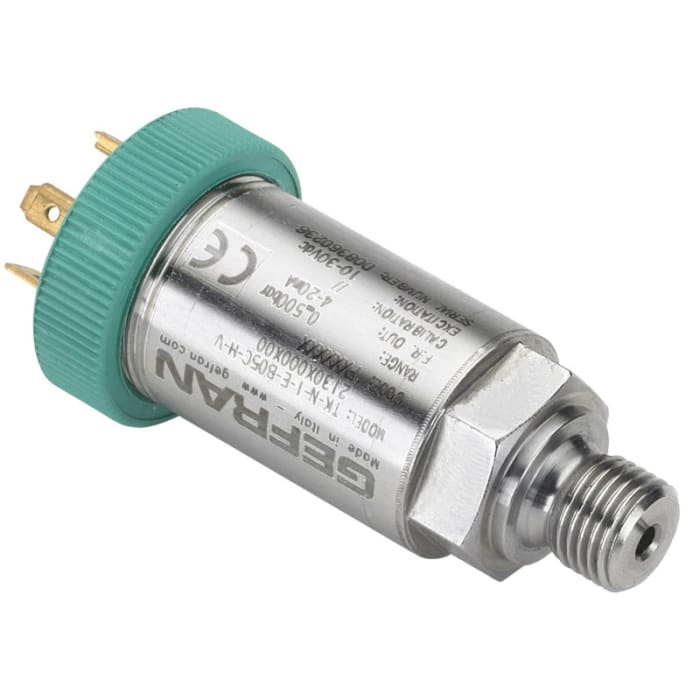TK-N-1-Z-B01C-M-V 2130X000X00 Gefran | Sensor de presión manométrica Gefran, 0bar → 100bar, G1/4 ...