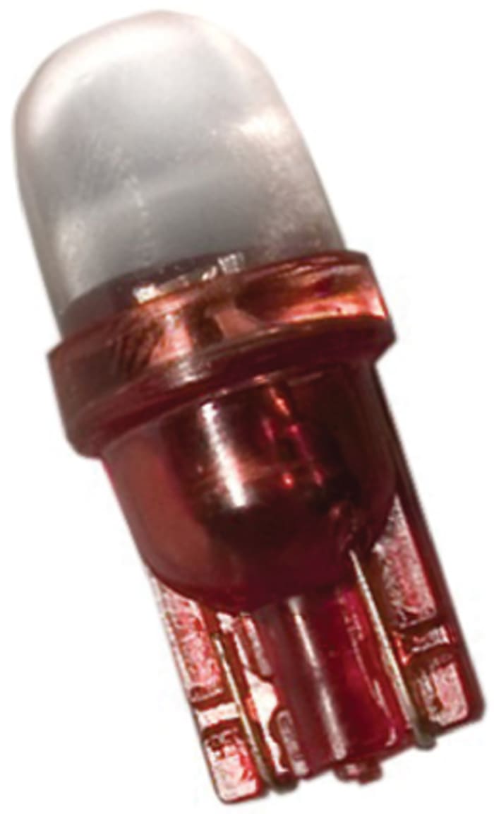 LE-0509-02R JKL Components | JKL Components Red LED Indicator Lamp, 24V, Wedge Base, 10mm ...