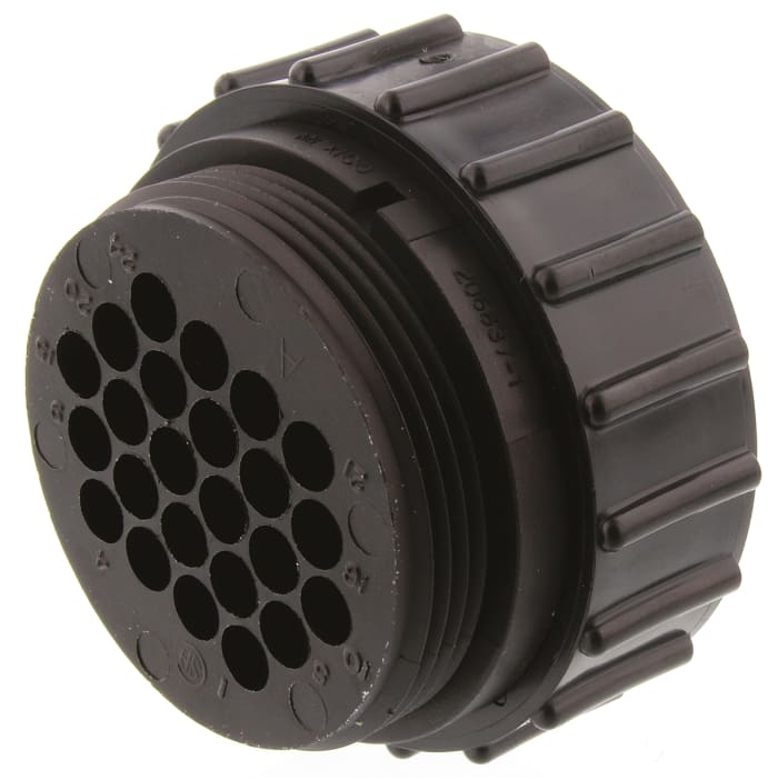 206837-1 TE Connectivity | TE Connectivity Circular Connector, 24 ...