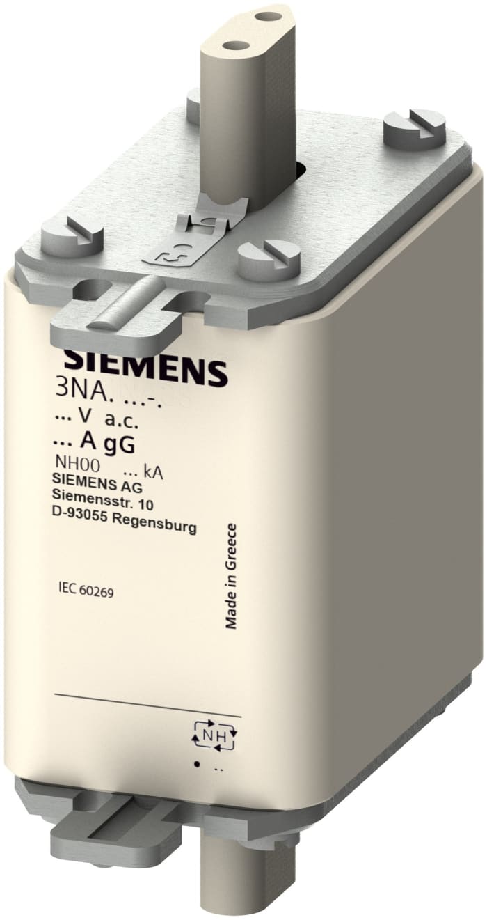 3NA3814-7 Siemens | Siemens 35A NH Fuse, NH00, 500V ac | 397-357 | RS