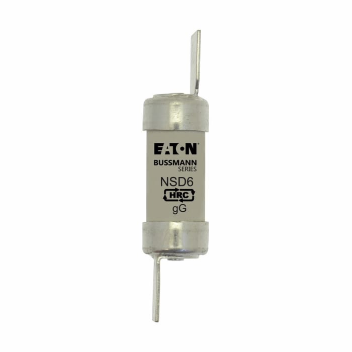 NSD6 Eaton | Eaton 6A British Standard Fuse, F1, 550V ac | 413-484 | RS