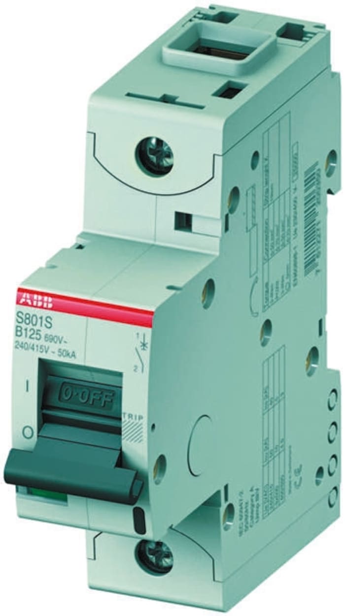 2CCS861001R0634 S801S-C63 ABB | ABB High Performance S800S MCB, 1P, 63A ...