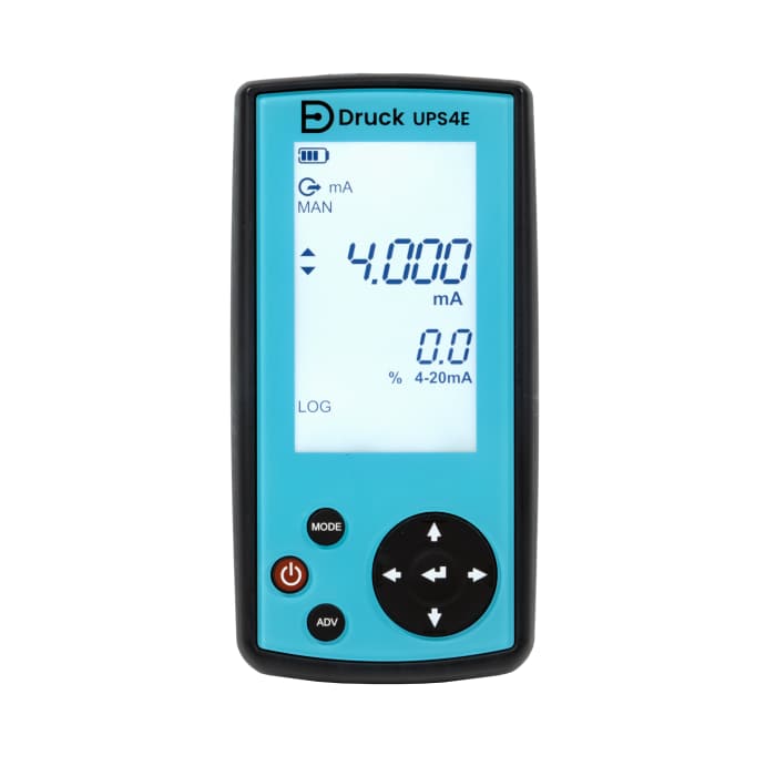 UPS4E Druck | UPS4E, 4 → 20mA Loop Calibrator - RS Calibration | 639-654 | RS