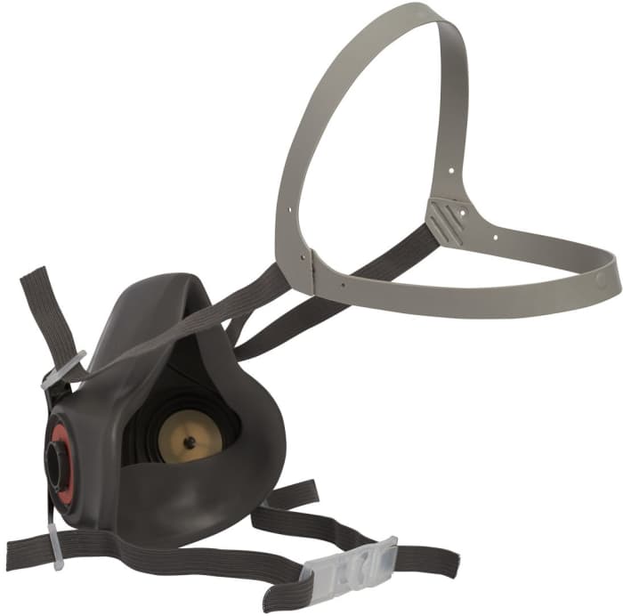 6300 3M | 3M 6000 Series Half Mask Respirator Mask, Size L | 766-384 | RS