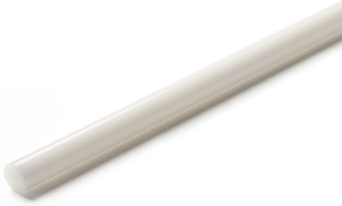 RS PRO | RS PRO White Acetal Rod, 1m x 60mm Diameter | 770-377 | RS