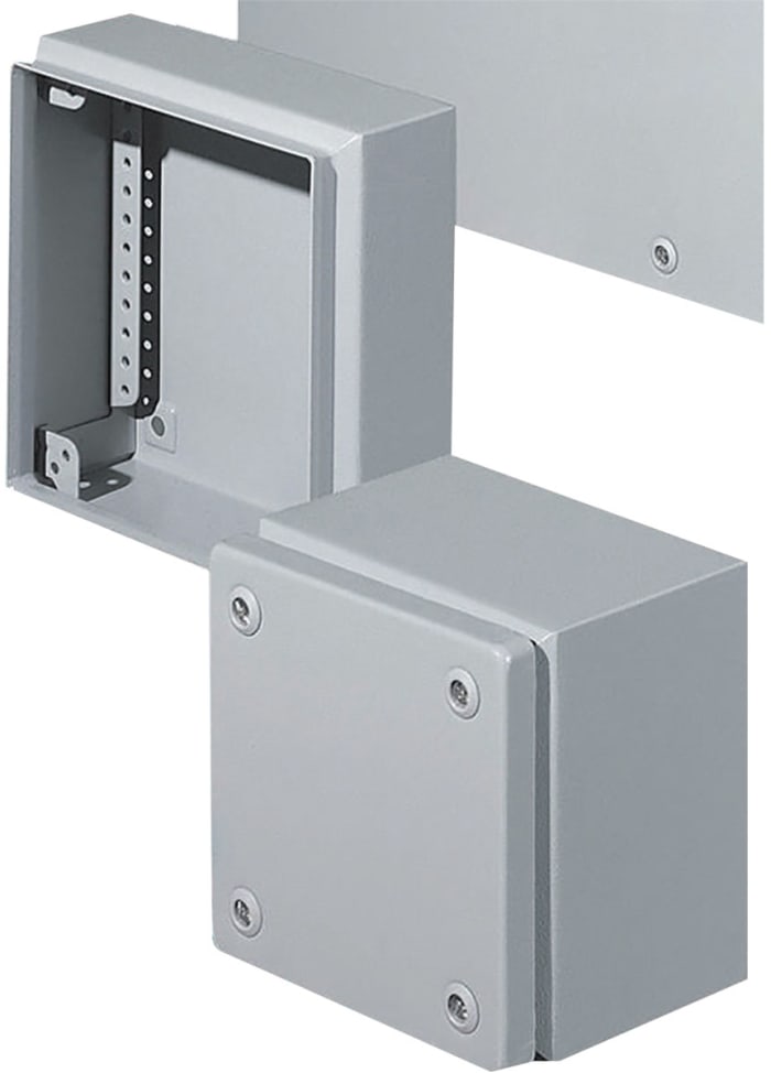 1509000 Rittal | Rittal KX Series Sheet Steel Wall Box, IP66, 300 mm x ...