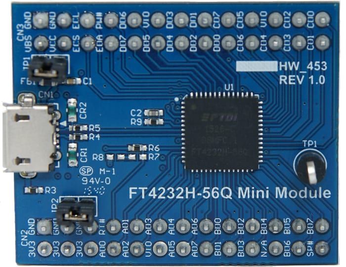FT4232H-56Q MINI MDL FTDI Chip | FTDI Chip Mini-Module Evaluation Kit ...