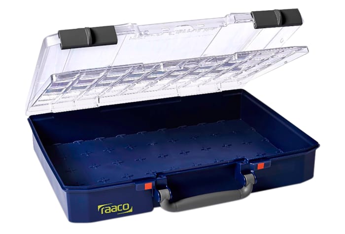 142359 Raaco | Raaco PP, Adjustable Compartment Box, 82mm x 413mm x ...
