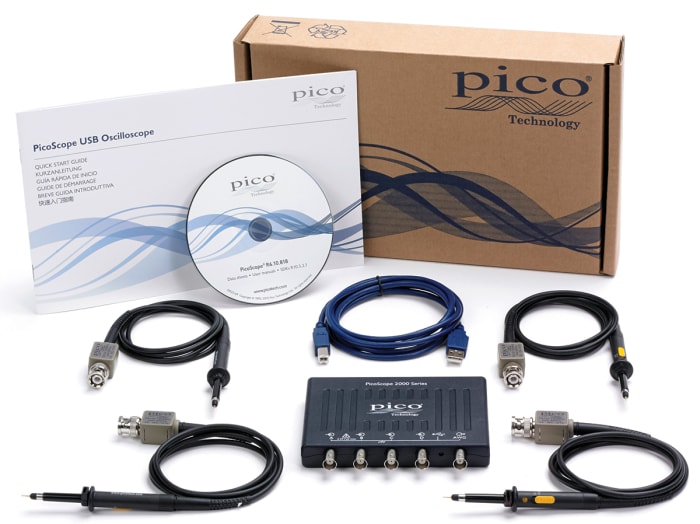 PicoScope 2406B Pico Technology | Osciloscopio basado en PC Pico ...