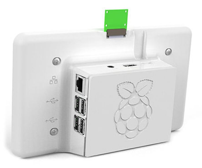 ASM-1900035-11-Bulk DesignSpark | DesignSpark ABS Case for use with Raspberry Pi 2B, Raspberry ...