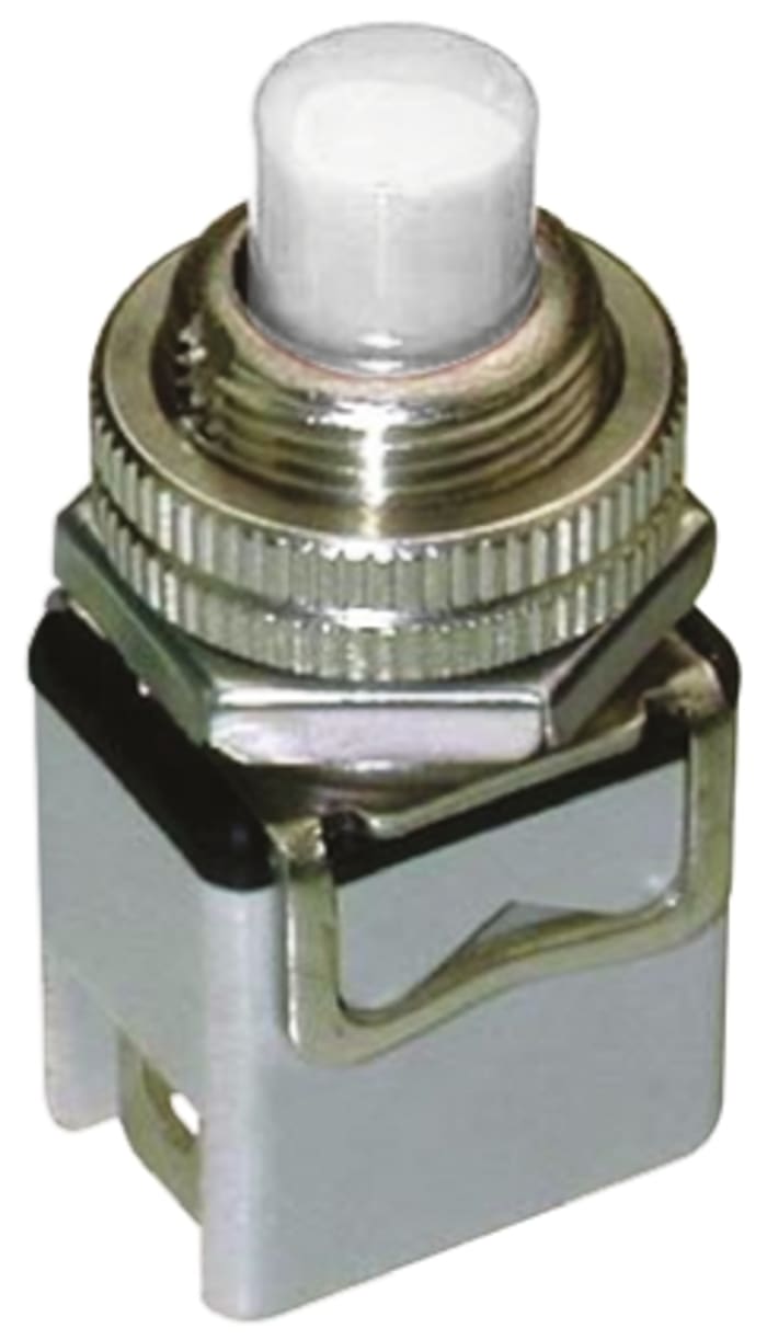 1212C WHITE APEM | APEM 1200 Series Push Button Switch, Momentary ...