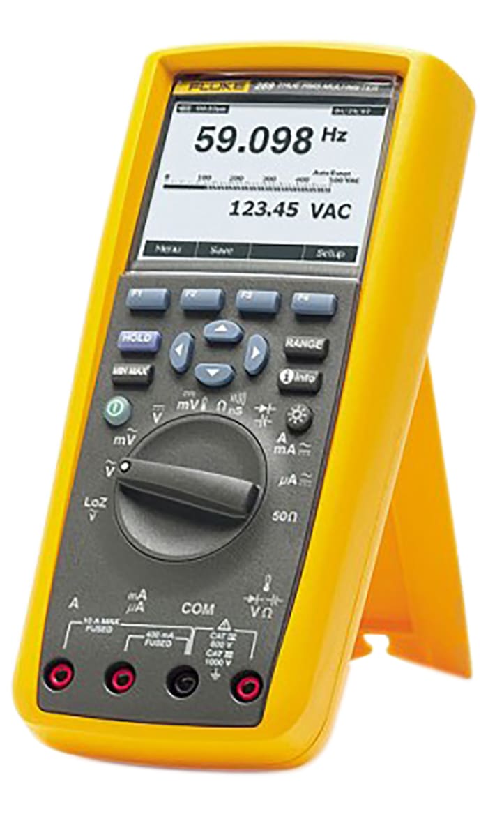 FLK-289/FVF/IR3000 Fluke | Fluke 289 Multimeter Kit With RS Calibration | 121-2512 | RS