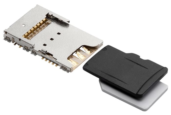 104239-1430 Molex | Molex, 104239 6 (Nano SD), 8 (microSD) Way Push ...