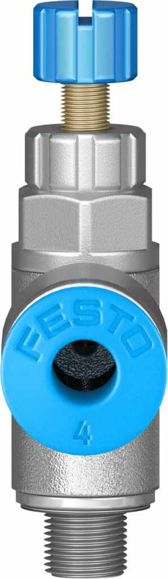 GRLA-M5-QS-4-RS-D Festo | Festo GRLA Series Tube Exhaust Valve, 4mm ...