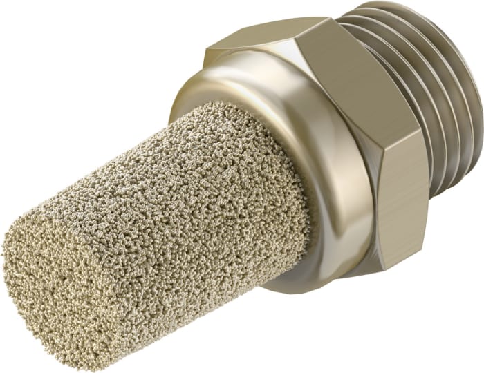 AMTE-M-LH-G18 Festo | Festo AMTE Brass, Bronze 10bar Pneumatic Silencer ...