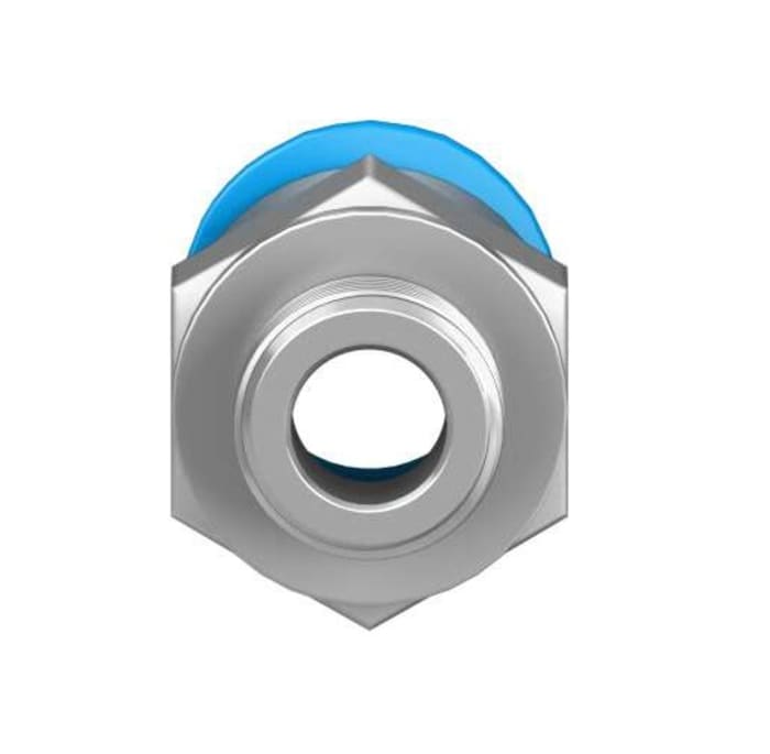 QSM-M6-6 Festo | Racor neumático Festo QS, Adaptador de rosca recto, con. A M6 macho, con. B ...