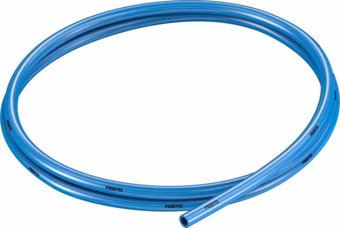 PUN-H-6X1-BL Festo | Festo Air Hose Blue Polyurethane 6mm x 50m PUN-H Series | 121-6292 | RS ...