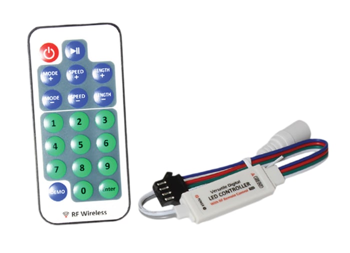 RGBD-99C PowerLED | PowerLED Remote LED Controller, 11.5A Output | 122 ...