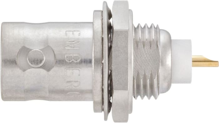 71K504-200N5 Rosenberger | Rosenberger, jack Panel Mount BNC Connector, 75Ω, Solder Termination ...