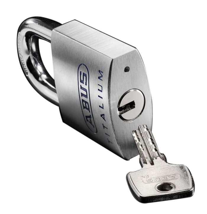 70873 ABUS | ABUS Key Weatherproof Titanium Safety Padlock, Keyed Alike ...