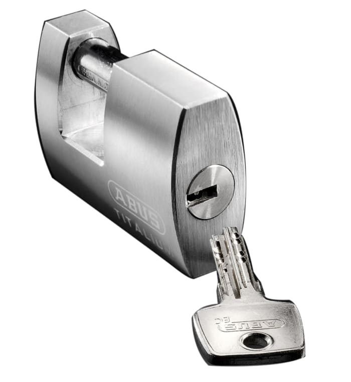 70885 ABUS | ABUS Key Weatherproof Titanium Safety Padlock, 12mm ...