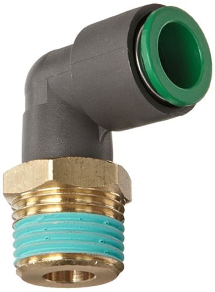 KRL12-G02 SMC | SMC KRL Series Elbow Threaded Adaptor, R 1/4 Male to ...