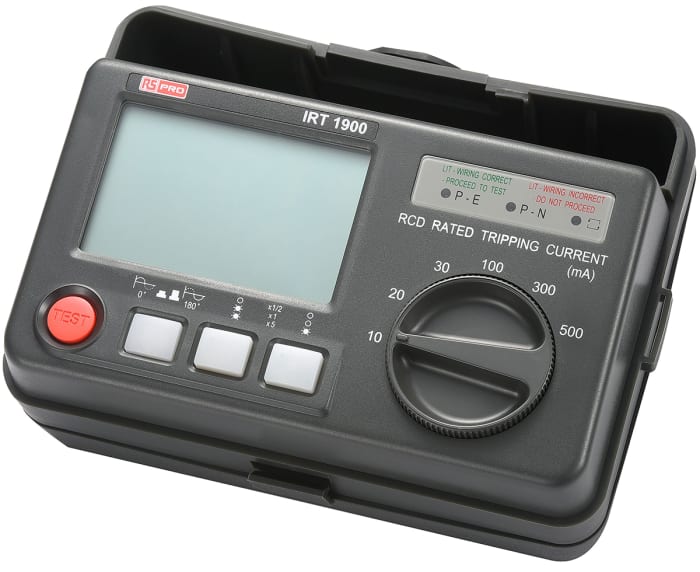 RS PRO | RS PRO Digital RCD Tester, RCD Test Type AC, RCD Test Current ...