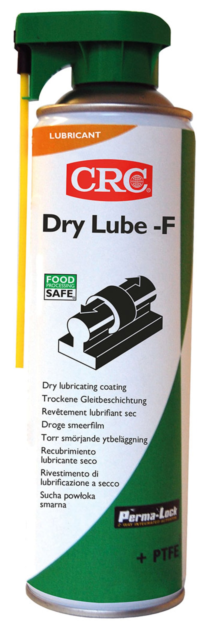 32602 CRC | CRC DRY LUBE - F Aerosol Lubricant 650 ml / 500 ml Aerosol,Food Safe | 123-4857 | RS