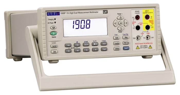 1908P Aim-TTi | Aim-TTi 1908P Bench Digital Multimeter, True RMS, 10A ...