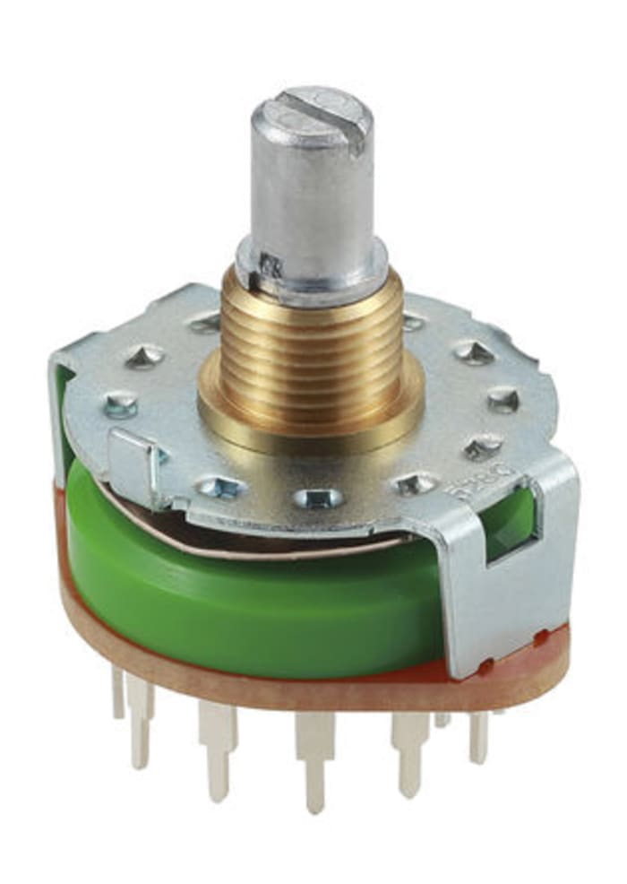 SRRM254700 Alps Alpine | Alps Alpine, 5 Position DP5T Rotary Switch ...