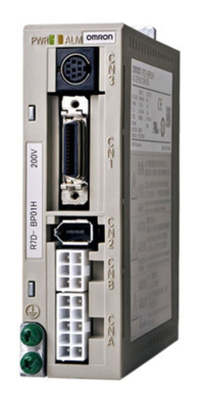 R7D-BP04H Omron | Omron 400 W Servo Drive, 1 Phase, 7.8 A, 200 V ac ...