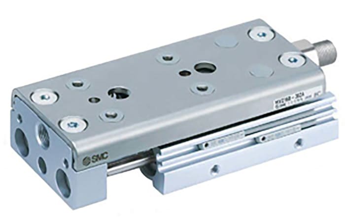 MXQ16A-20Z SMC | SMC Pneumatic Guided Cylinder - 16mm Bore, 20mm Stroke, MXQA Series, Double ...