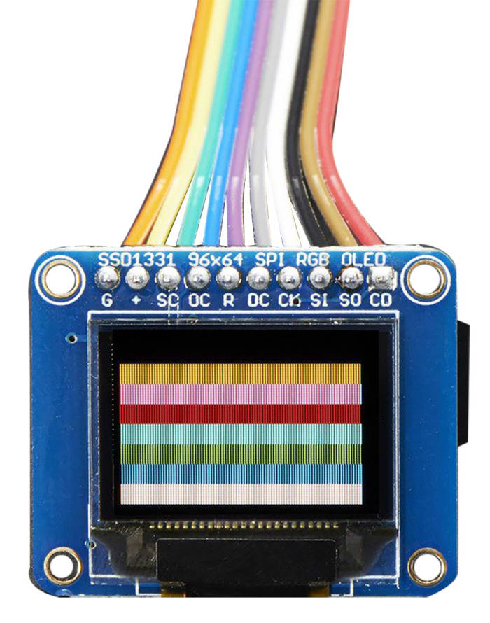 684 ADAFRUIT INDUSTRIES | Adafruit 684, mini color OLED 0.96in OLED ...