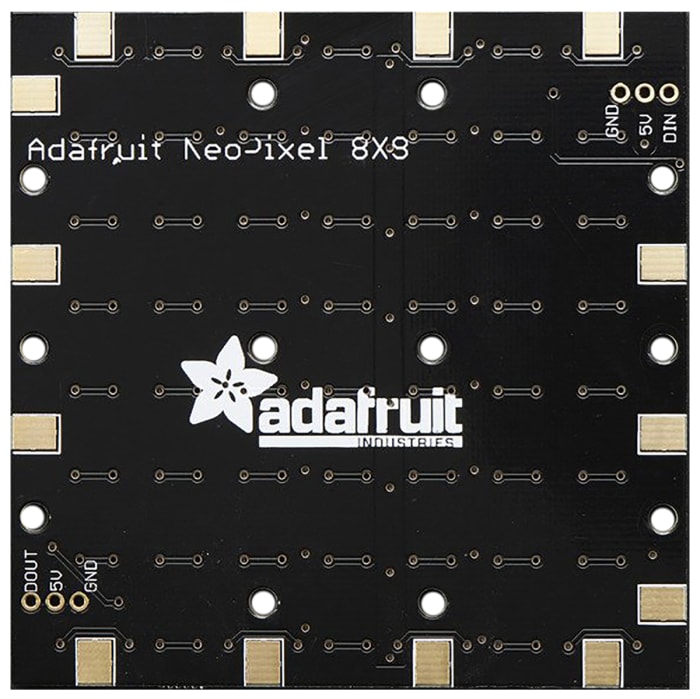 2870 ADAFRUIT INDUSTRIES | Adafruit 2870, NeoPixel NeoMatrix 64 RGBW ...