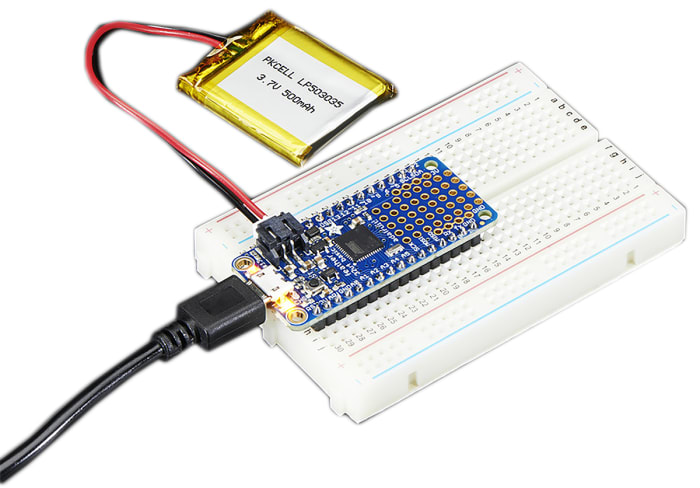 2771 ADAFRUIT INDUSTRIES | Placa de desarrollo Feather 32u4 Basic Proto de ADAFRUIT INDUSTRIES ...