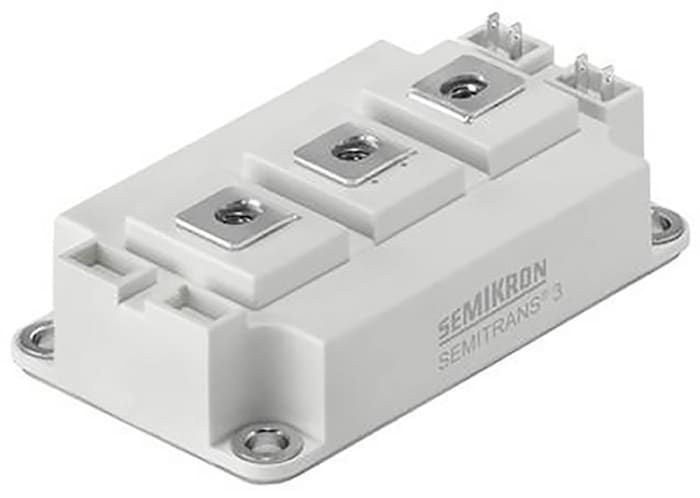 SKM100GB063D Semikron | Semikron SKM100GB063D Dual IGBT Module, 130 A ...