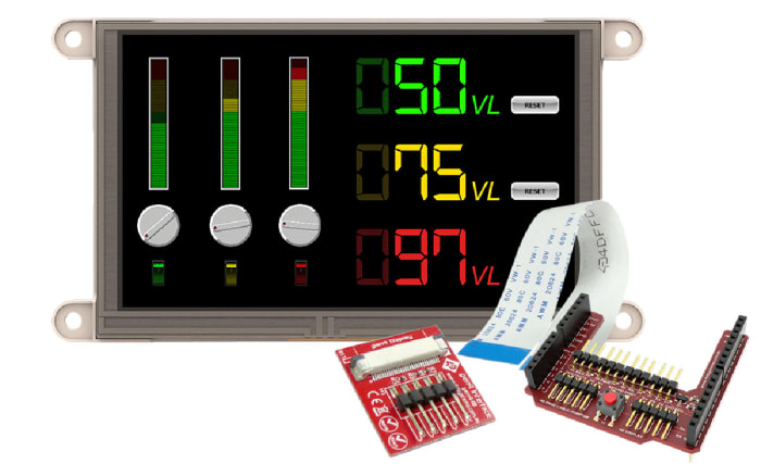 gen4-uLCD-50DT-AR 4D Systems | 4D Systems, gen4 5in Arduino Compatible ...