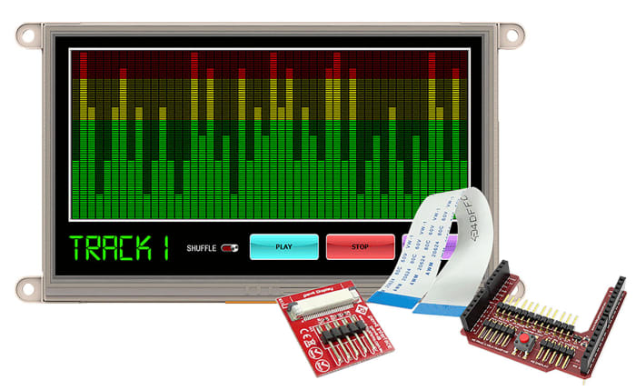 gen4-uLCD-70DT-AR 4D Systems | 4D Systems, gen4 7in Arduino Compatible ...