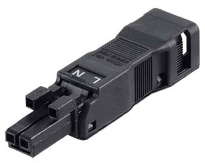 890-102 WAGO | WAGO 890 Series WINSTA MINI Socket, 2-Pole, Female, 2 ...