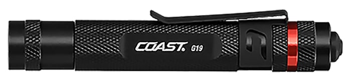 G19 Coast | Linterna LED tipo bolígrafo Coast G19, 54 lm, 20 m de ...