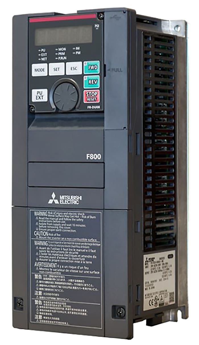 FR-F840-00250-2-60 Mitsubishi | Mitsubishi F800 Inverter Drive, 3-Phase ...