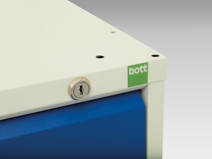 16927124.11 Bott | Bott 6 Drawer Steel Wheeled Tool Cabinet | 127-1510 | RS