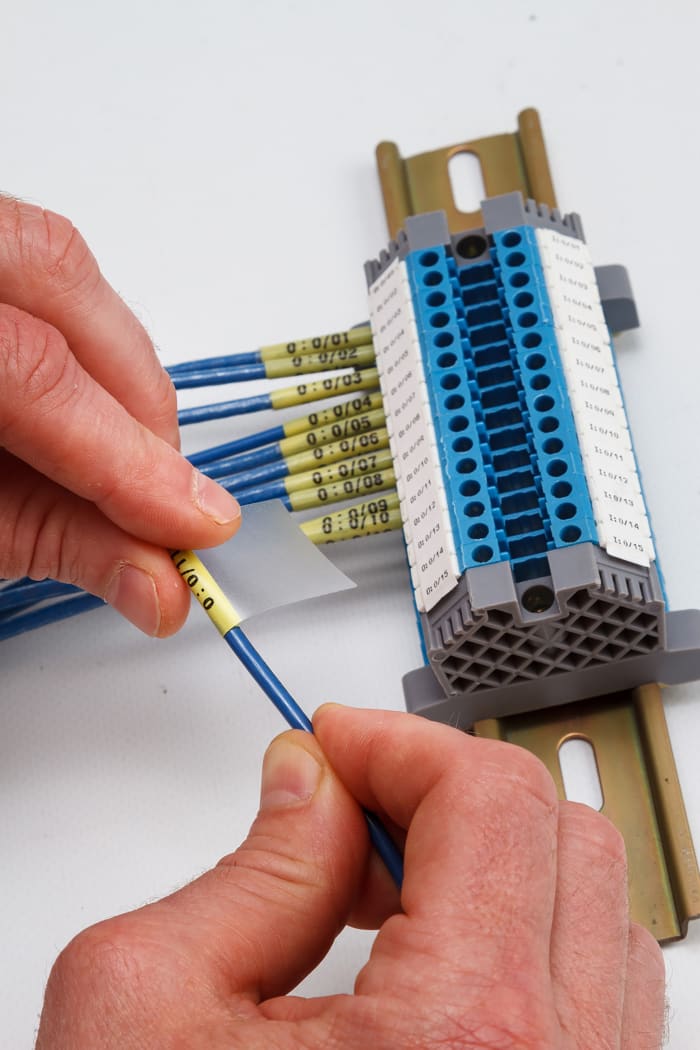 PTL-34-427-YL Brady | Brady B-427 Self-laminating Vinyl Transparent ...