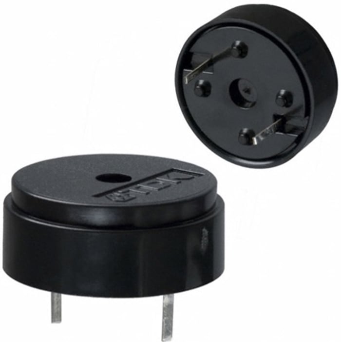 PS1740P02CE TDK | TDK 60dB PCB Mount High External Piezo Buzzer, 17 ...