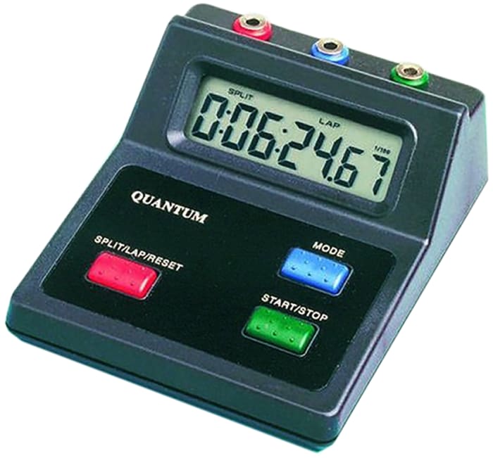 RS PRO | RS PRO Black Digital Desktop Timer 10h, With RS Calibration ...