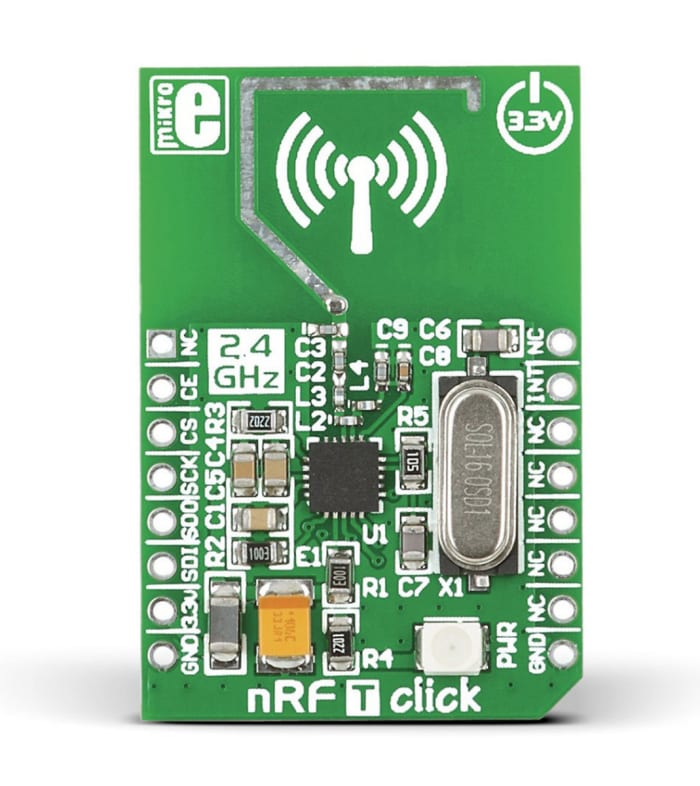 MIKROE-1305 MikroElektronika | Placa Click mikroBus Transceptor RF MikroElektronika MIKROE-1305 ...